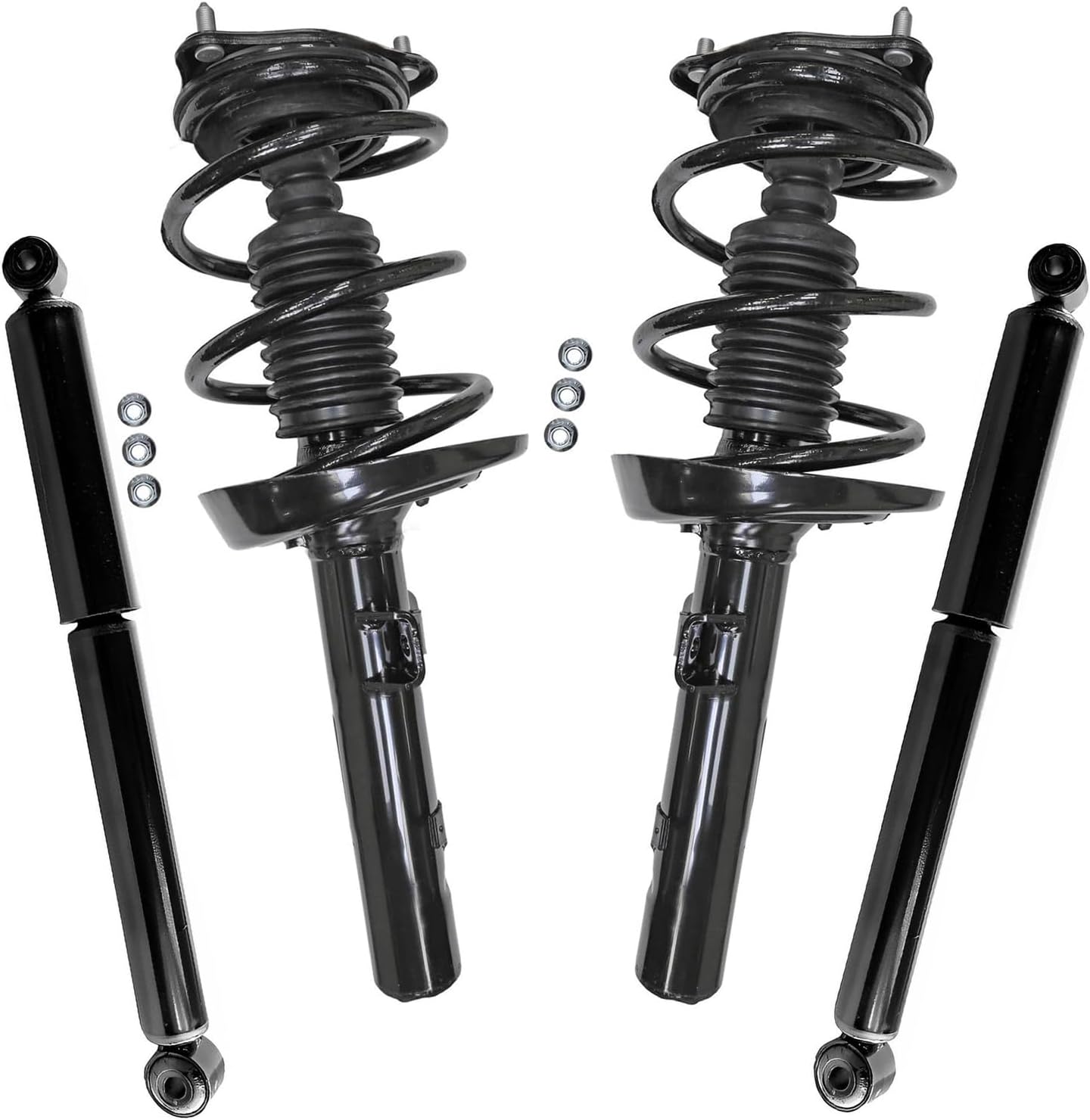 Amazon.com: Detroit Axle - Front Struts Rear Shocks for 2016-2020 Honda ...