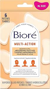 Bioré Multi Action Blemish & Oil Absorbing Patches | Hydrocolloid Patch ...