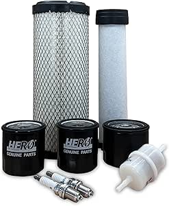 Amazon.com: HERO Maintenance Filter Kit For Scag SPZ52H-23CV Patriot ...