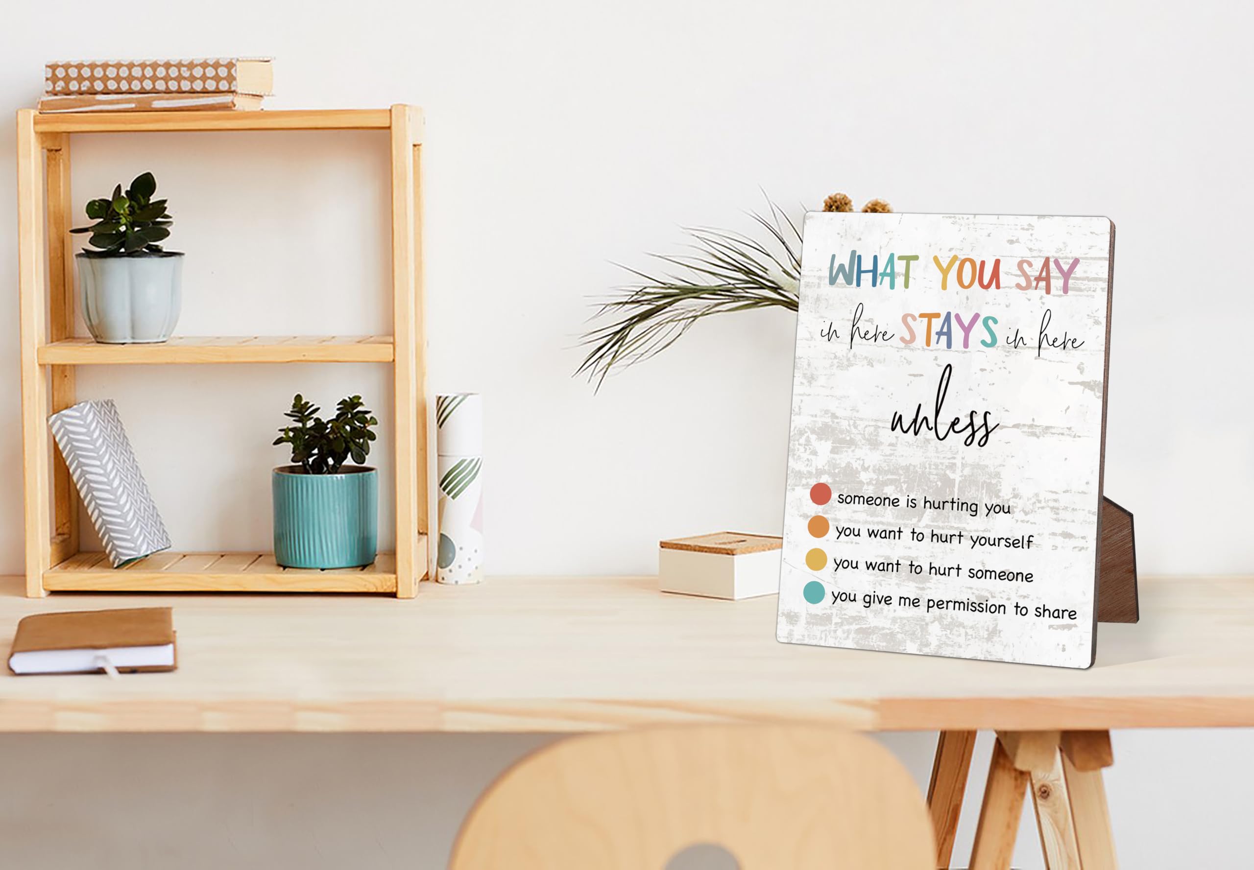 Snapklik.com : Mental Health Counseling Office Decor, 5X7 ...