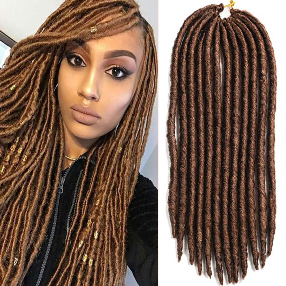 Buy 1 Packs Dreadlocks Crochet Braids Soft Faux Locs Crochet Hair ...