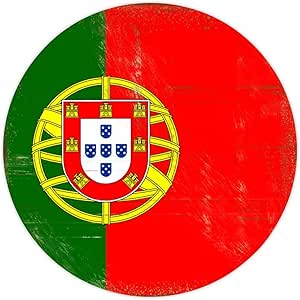 Amazon.com: Bomehhjuli Portugal Flag Vinyl Decal Sticker National Day ...