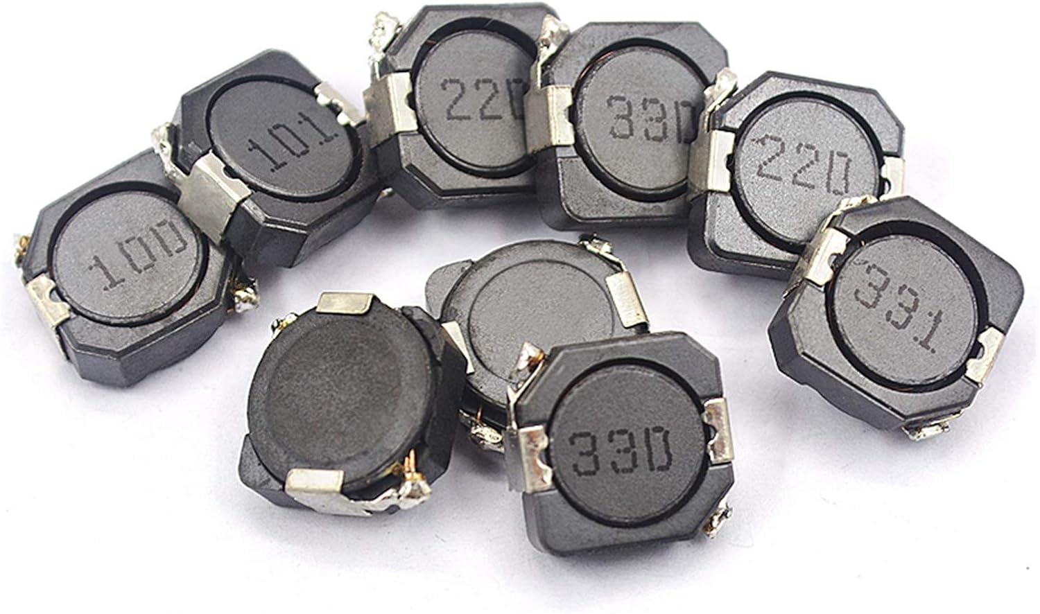 Amazon.co.jp: Inductor 5PCS /ロットSMD電力インダクタCDRH104R 10UH 22UH 33UH 220 ...