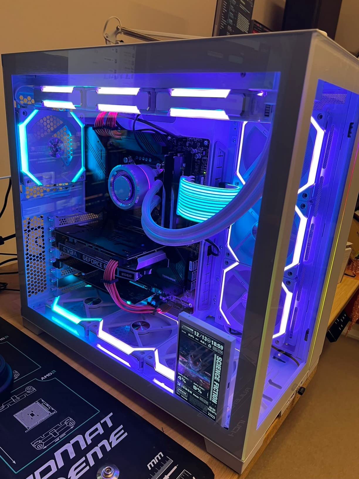 $12/mo - Finance WOWNOVA 5" Computer Temp Monitor (Dynamic Theme ...