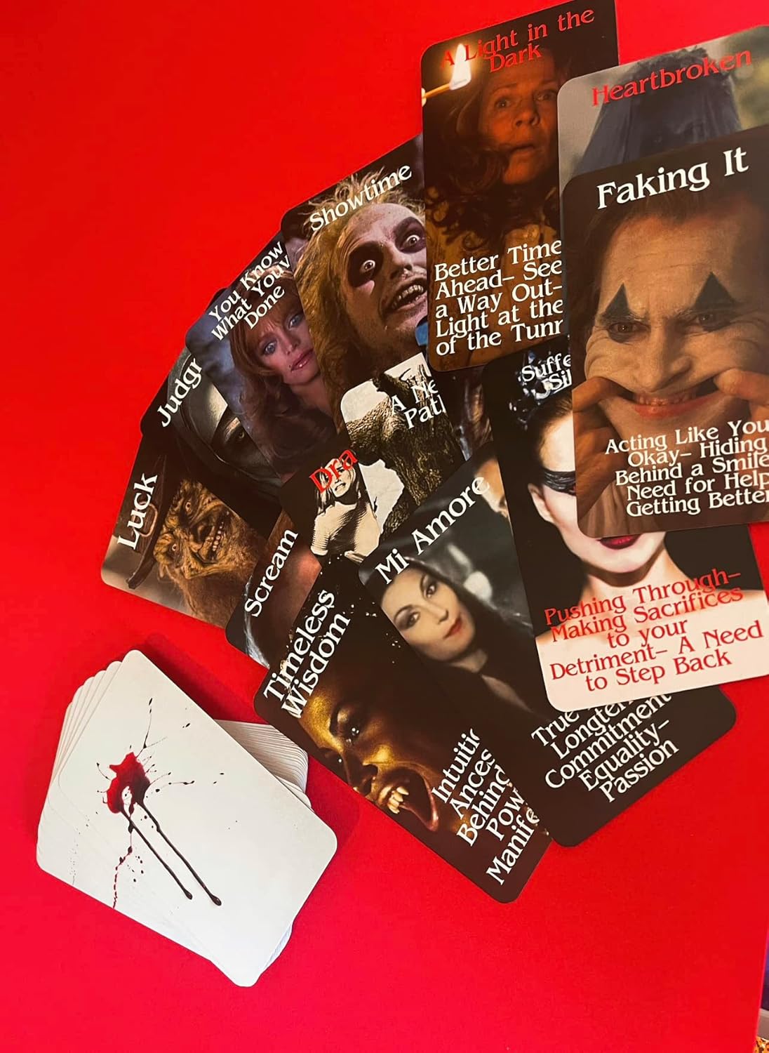 Amazon.com: Horror Oracle Deck, Horror Tarot Deck, Oracle Decks ...