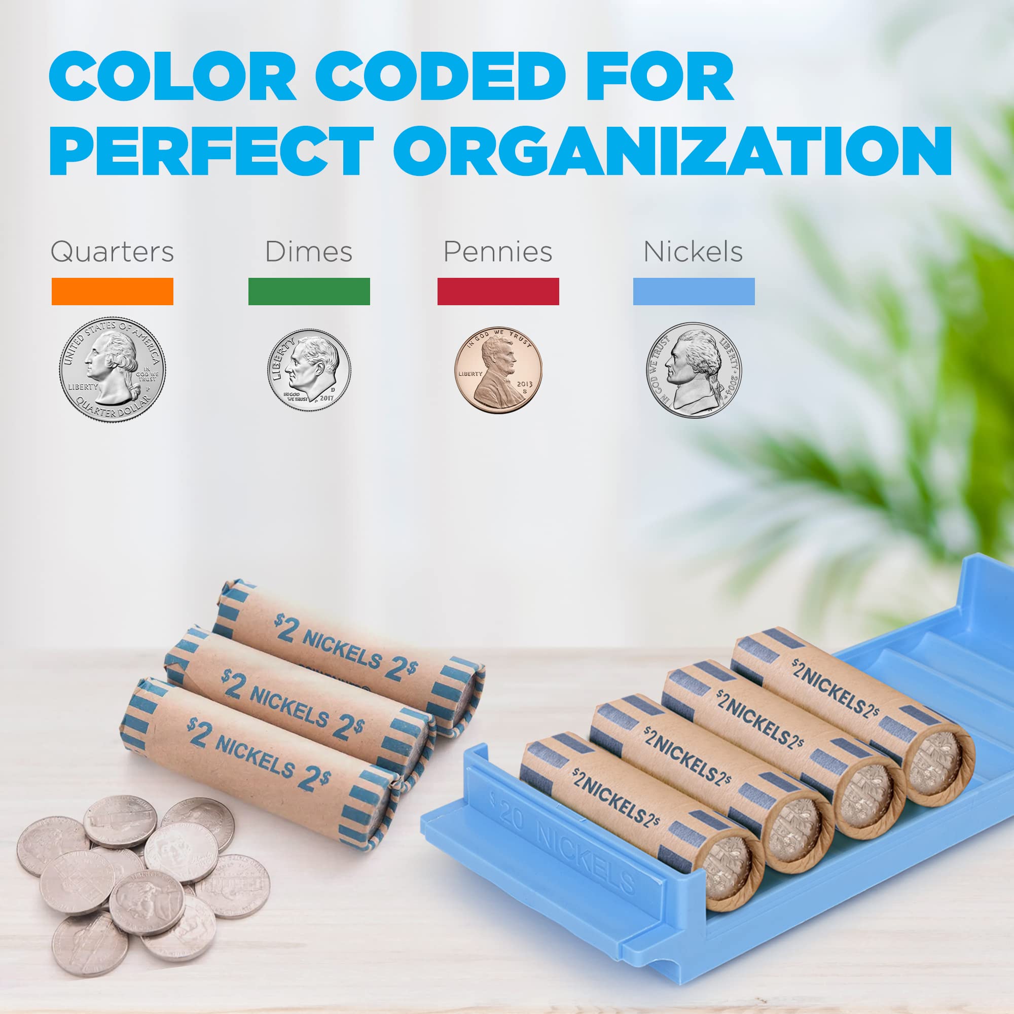 Rolled Coin Holders Model I Air Tite Coin Holder With Red Ring 38mm
