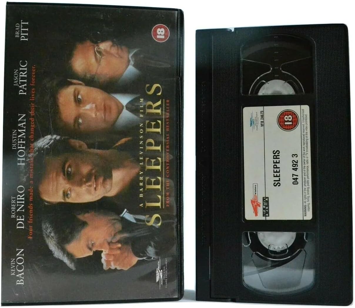Sleepers [VHS] : Kevin Bacon, Robert De Niro, Dustin Hoffman, Jason ...