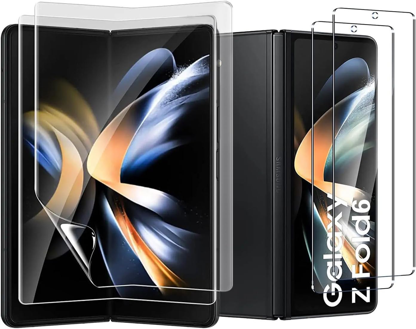 Amazon.com: Fotbor [2 Pack] for Samsung Galaxy Z Fold 6 Screen ...