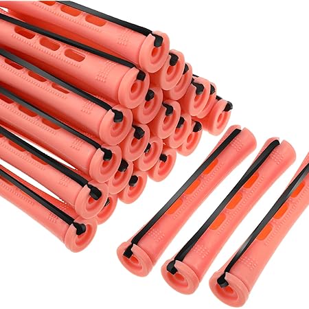 Amazon.com : 60 Pcs Hair Perm Rods for Natural Hair Non-Slip Hair ...