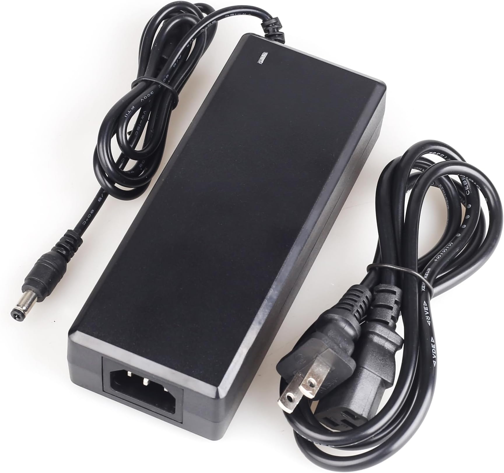 Amazon.com: 19V Power Supply 100V~240V AC Input and 5.5mmx 2.5mm Plug ...