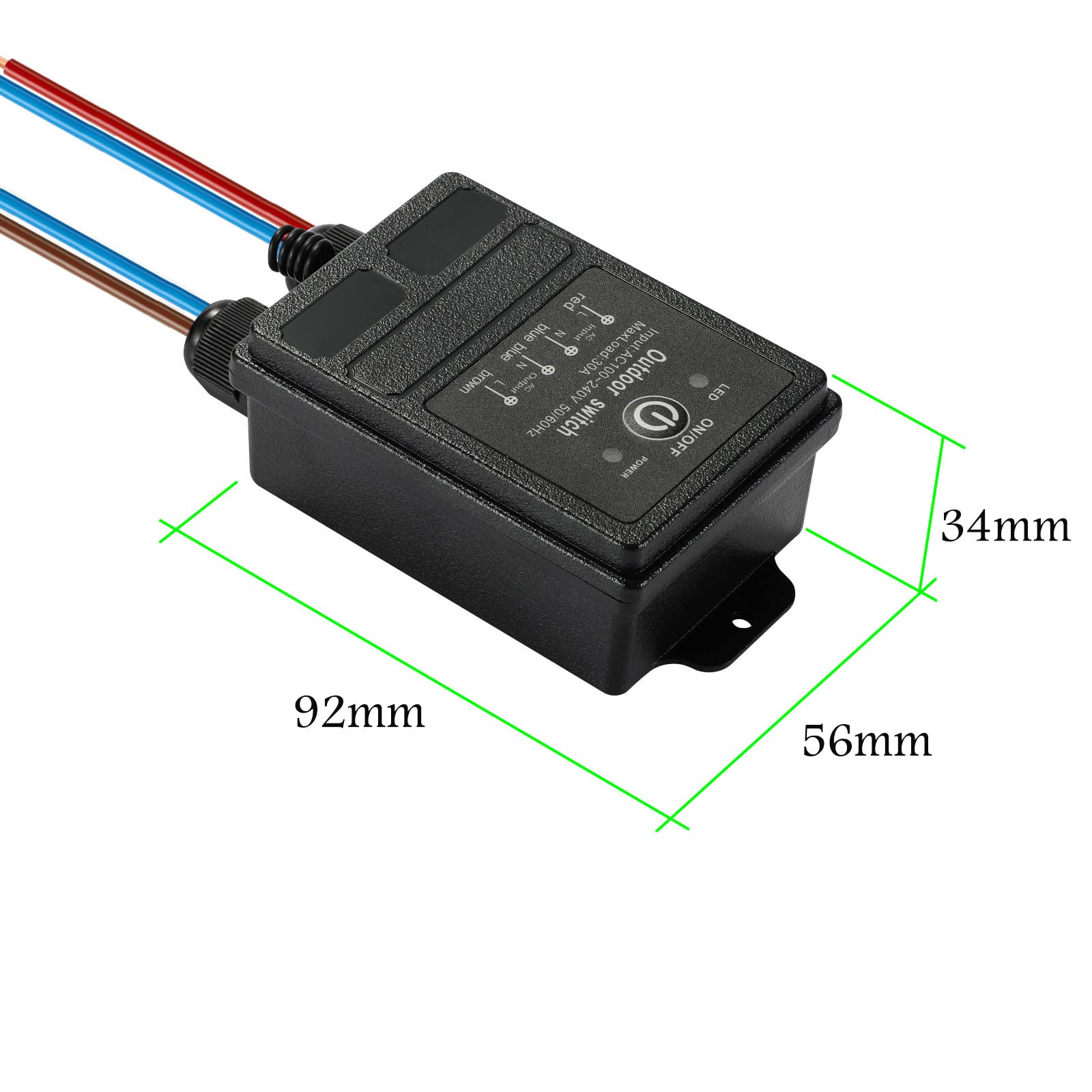 Snapklik.com : WOODGUILIN 12V Remote Control Switch,Wireless Remote ...