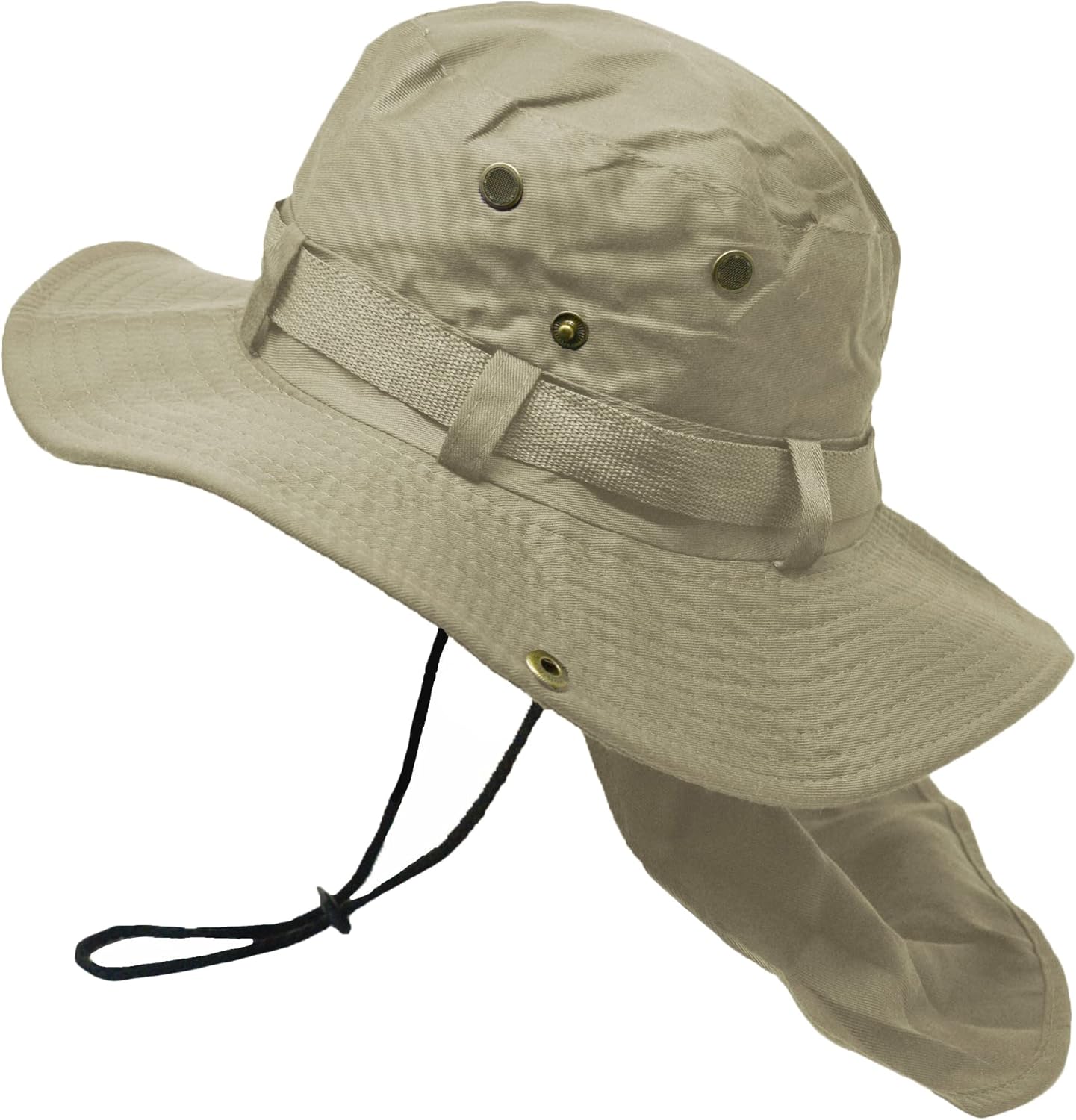 Amazon.com: Glory Max Bucket Boonie Hat with Neck Flap Cover Sun Safari ...