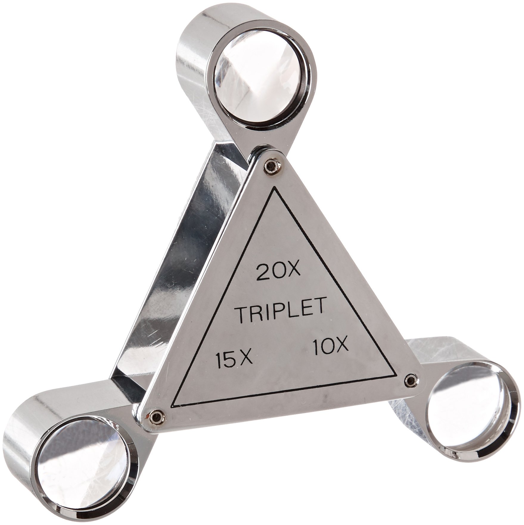 Snapklik.com : Fowler 52-660-003 Triplet Pocket Magnifier