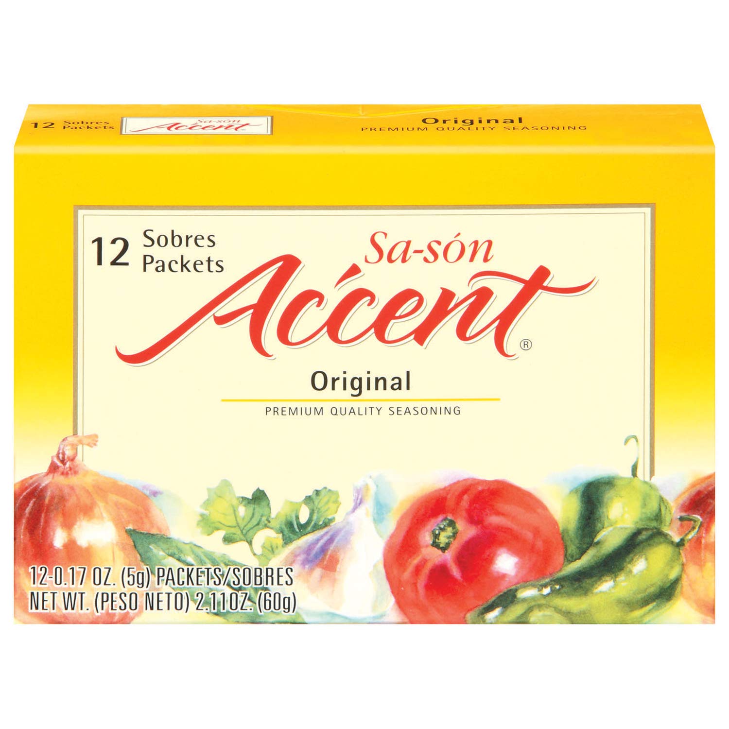 Amazon.com : Sa-son Accent Seasoning, Original Flavor,12 Packets (Pack ...