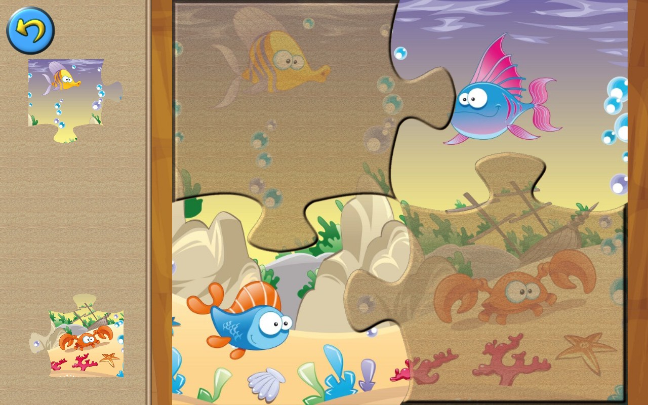 Sea Animals Puzzles - Preschool and Kindergarten Learning Games for ...