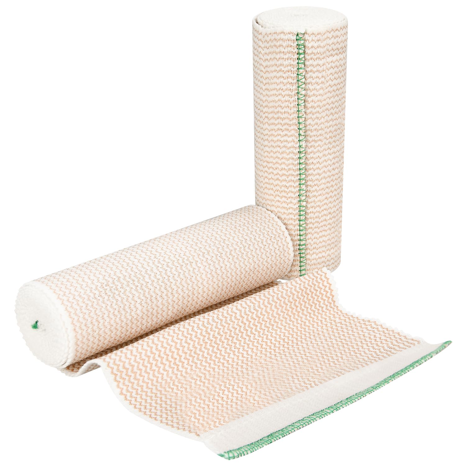 Amazon.com: 2 Pack 6" Premium Elastic Bandage Wrap, Reusable Hook and ...