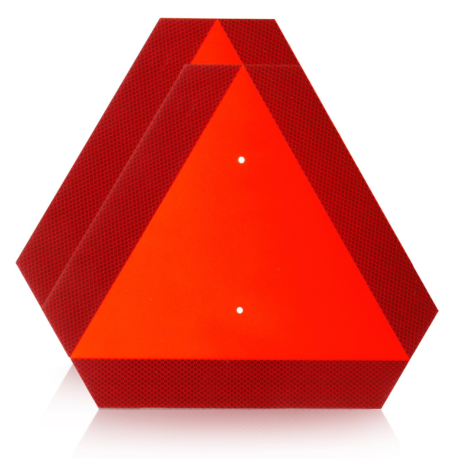 Amazon.com: Nicunom 2 Pack Slow Moving Vehicle Sign, Aluminum Slow ...