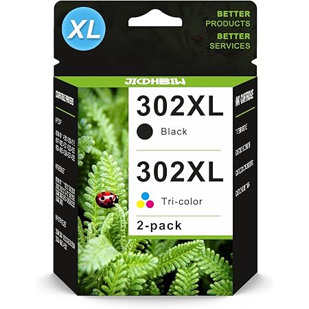 302XL Ink Cartridges 302 Ink Cartridges Combo Pack Remanufactured for ...