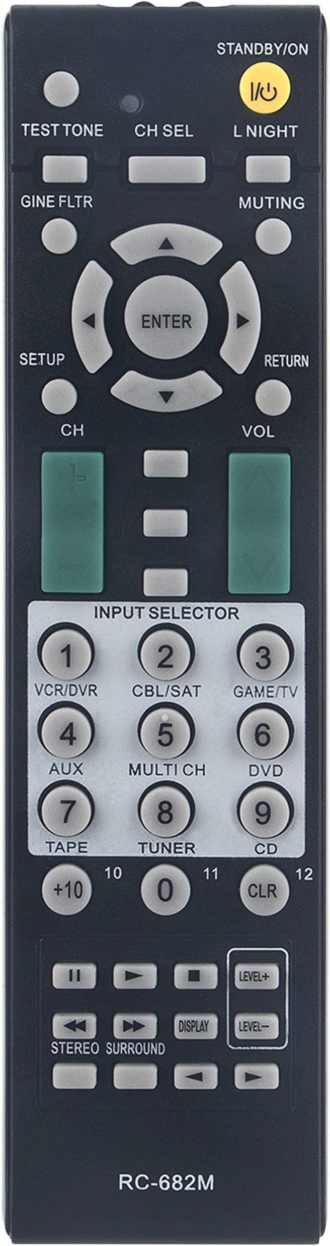 Amazon.com: New RC-799M Replaced Remote fit for ONKYO HT-R391 HT-R558 ...
