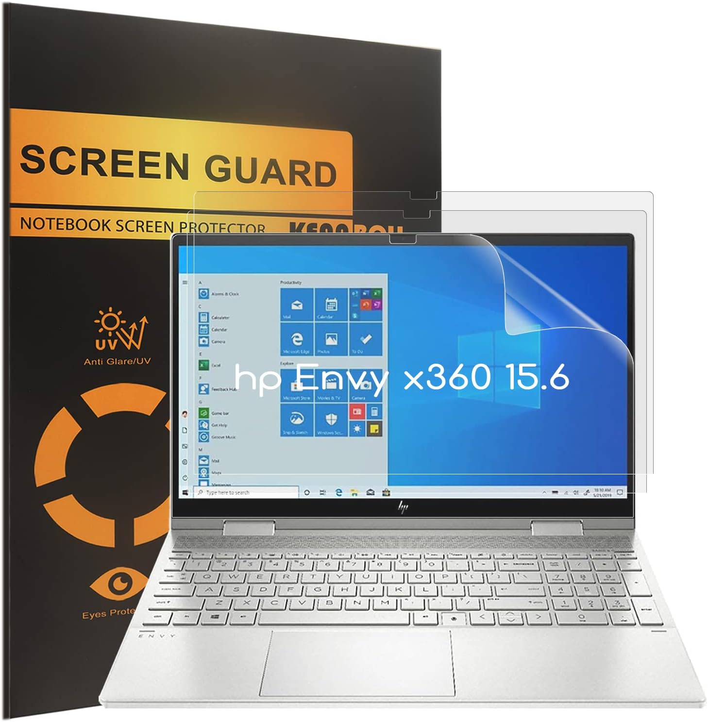 Amazon.com: KEANBOLL 3 PCS HP Envy x360 2-in-1 15.6 Anti Glare Screen ...