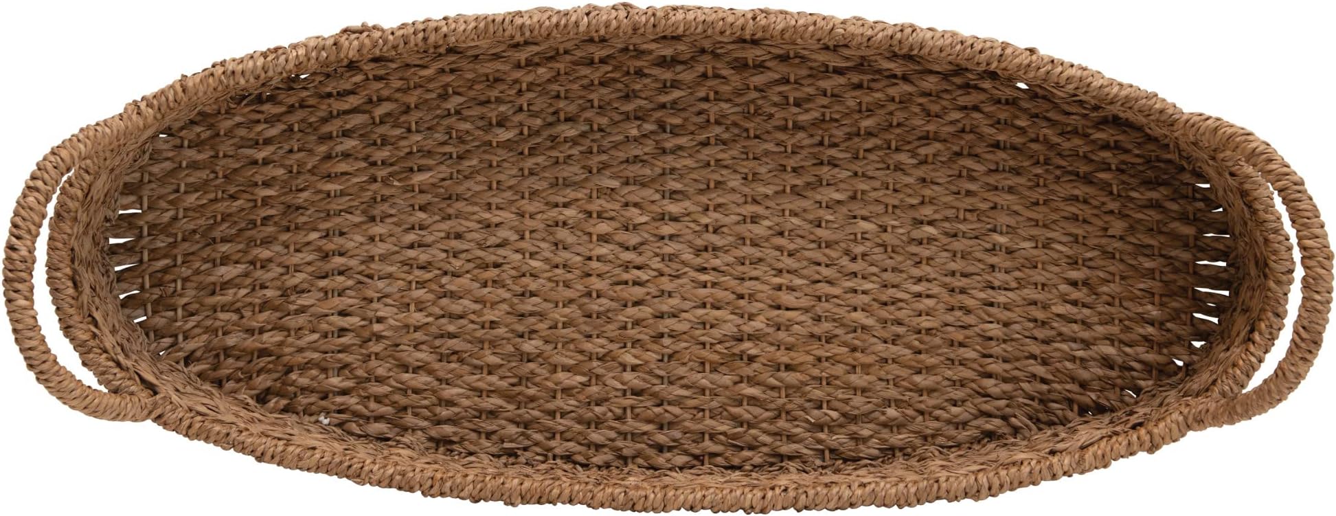 Amazon.com: Creative Co-Op Hand-Woven Rattan Handles Tray, 32"L x 13"W ...