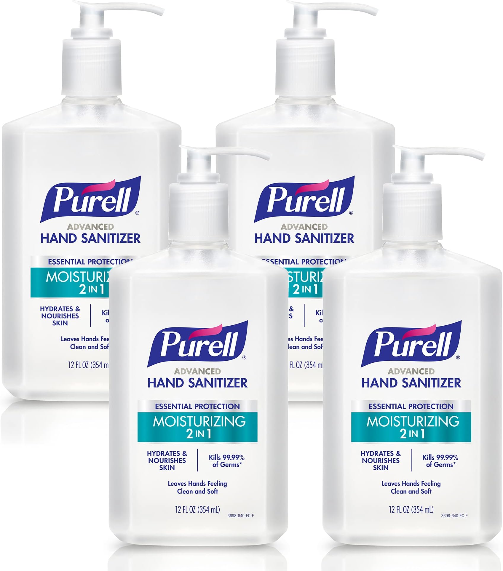 Amazon.com: Purell Advanced Hand Sanitizer Refreshing Gel, 1-Liter Flip ...