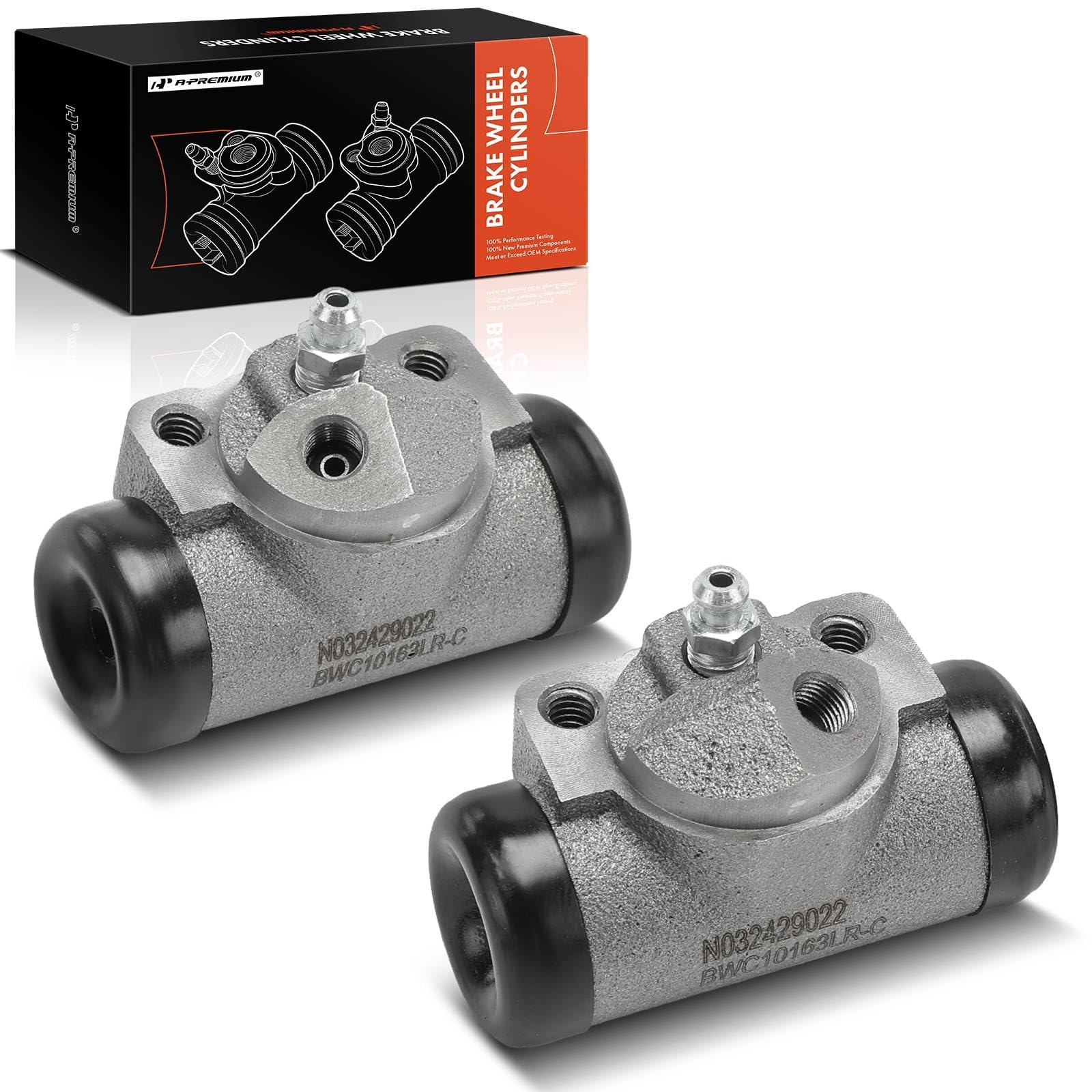 Amazon.com: A-Premium Rear Drum Brake Wheel Cylinder Compatible with ...