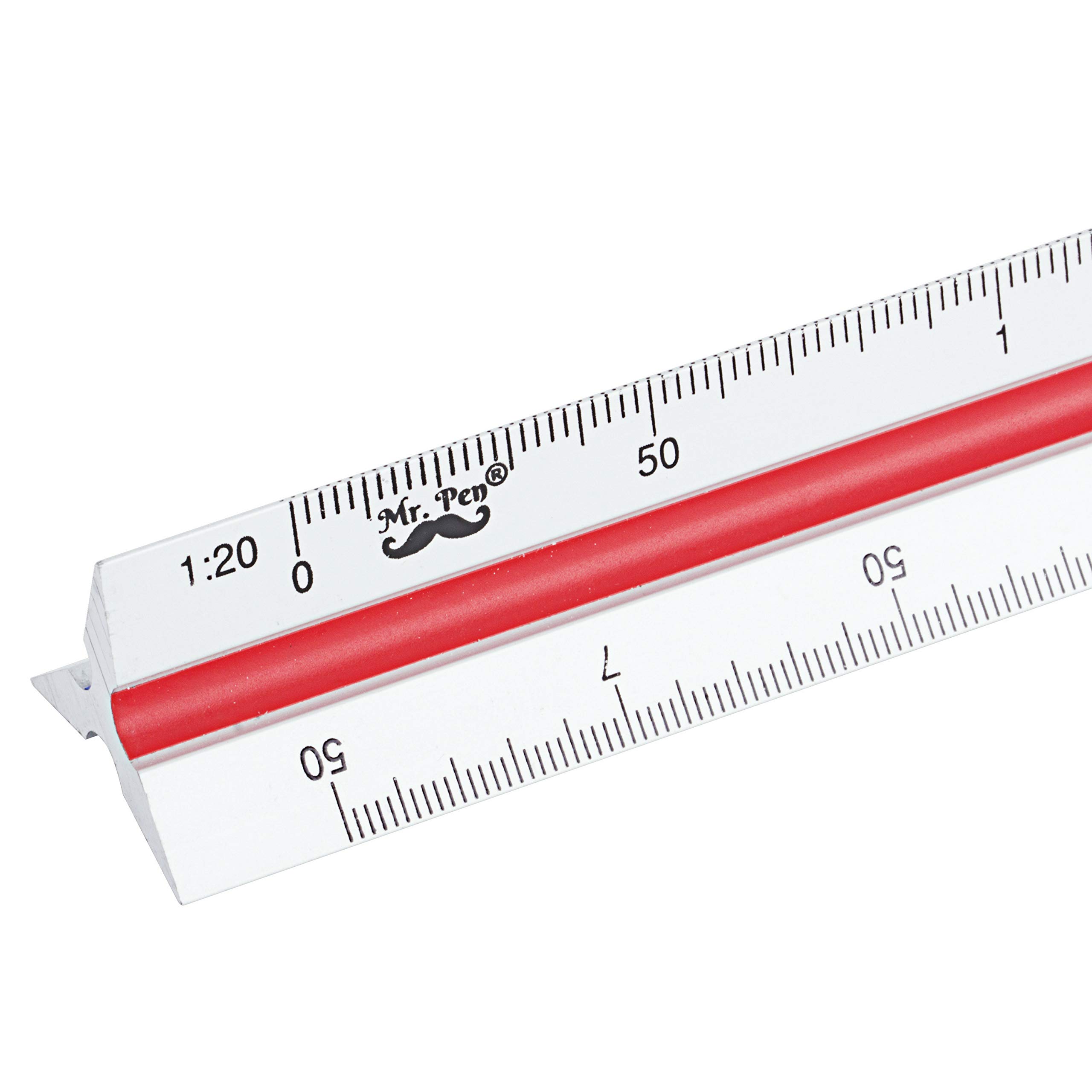 Buy Mr Pen Metric Engineer Scale Ruler Ruler 12 Aluminum Scale
