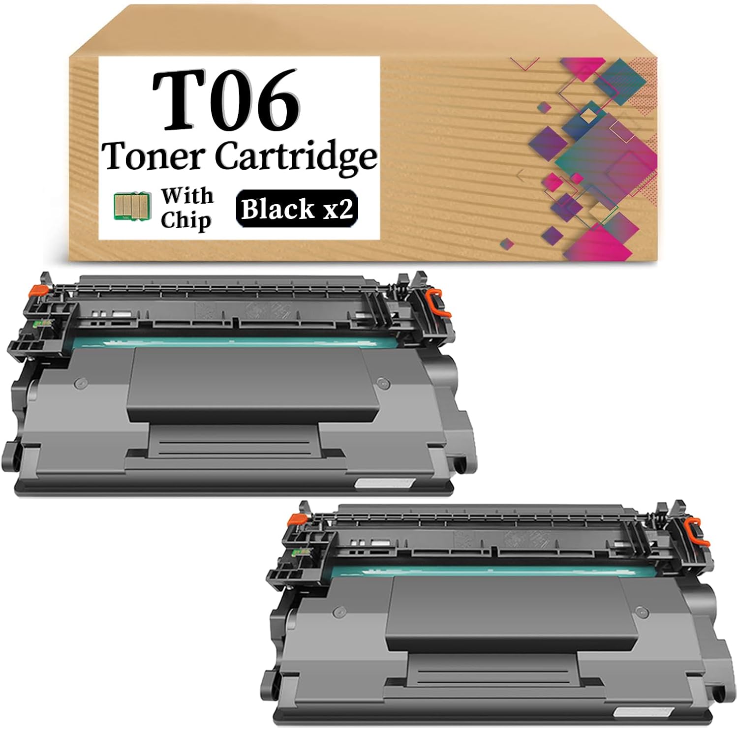 Amazon.com: T06 Toner Cartridge Black Extra High Yield Replacement Pack ...