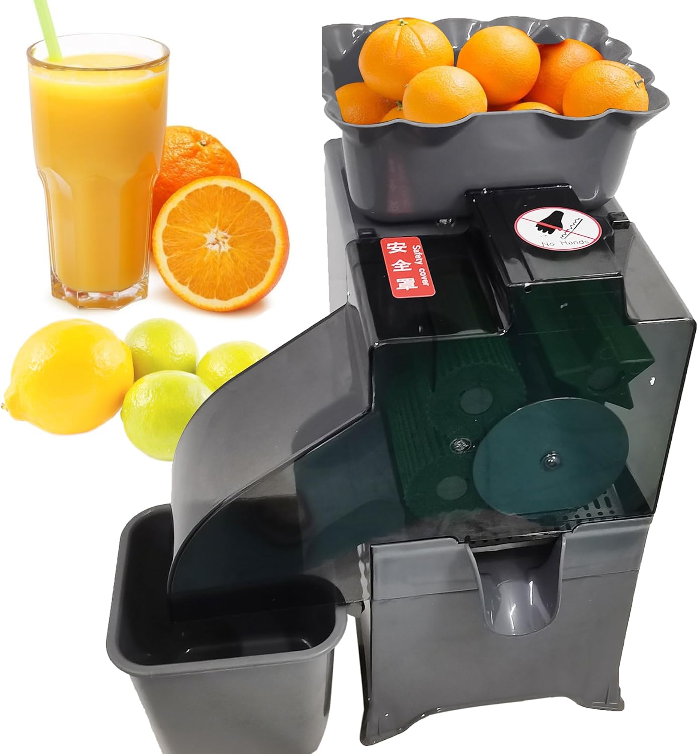 Amazon.com: Mvckyi Automatic Orange Juicer Machine Commercial Orange ...