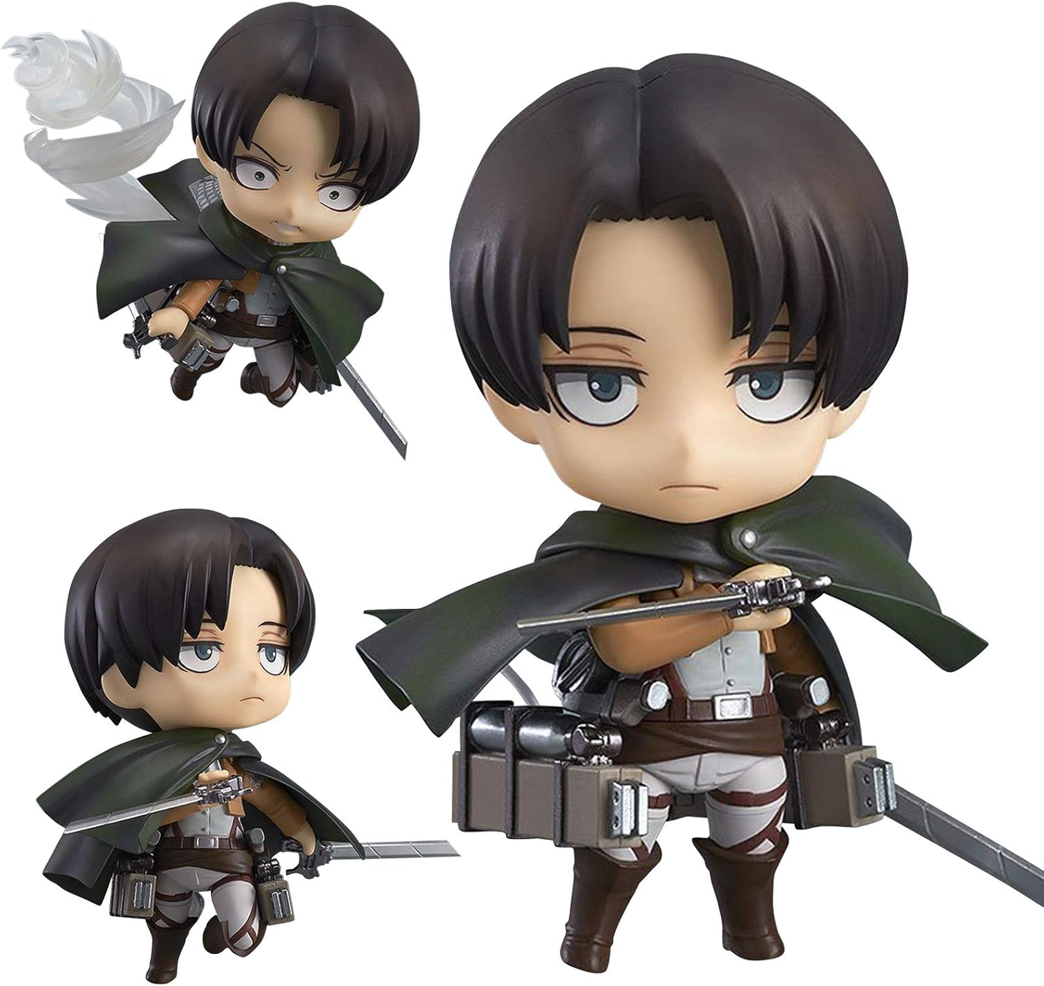 Zhongkaihua Anime Figure Levi Action Figure Battle Edition Changeable ...