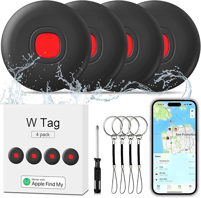 Amazon.com: Air Tracker Air 4 Pack Tag Tracker Tag,IP68 Waterproof ...