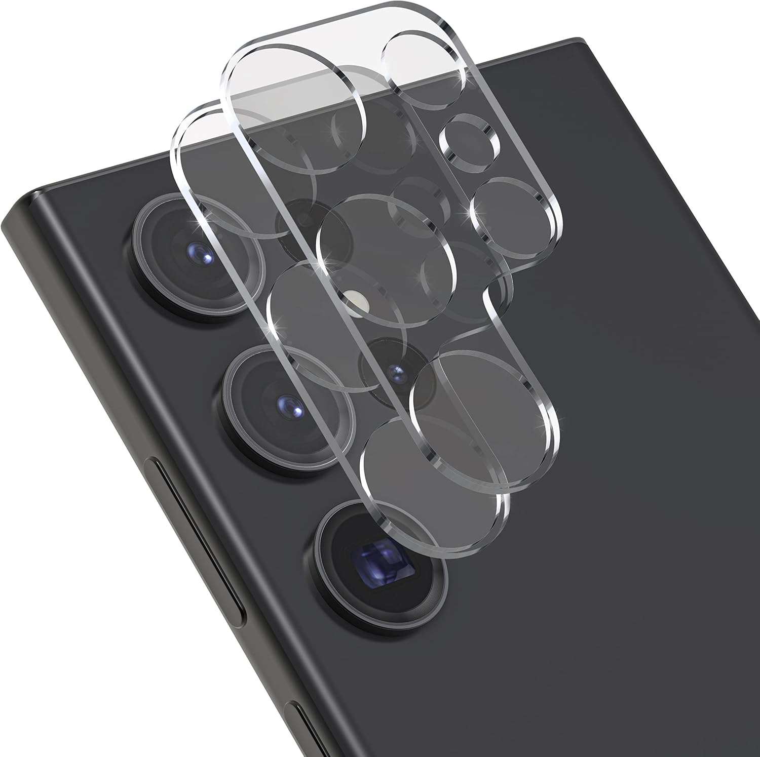 PHONILLICO Protection Caméra pour Samsung Galaxy S23 Ultra [Lot de 2 ...