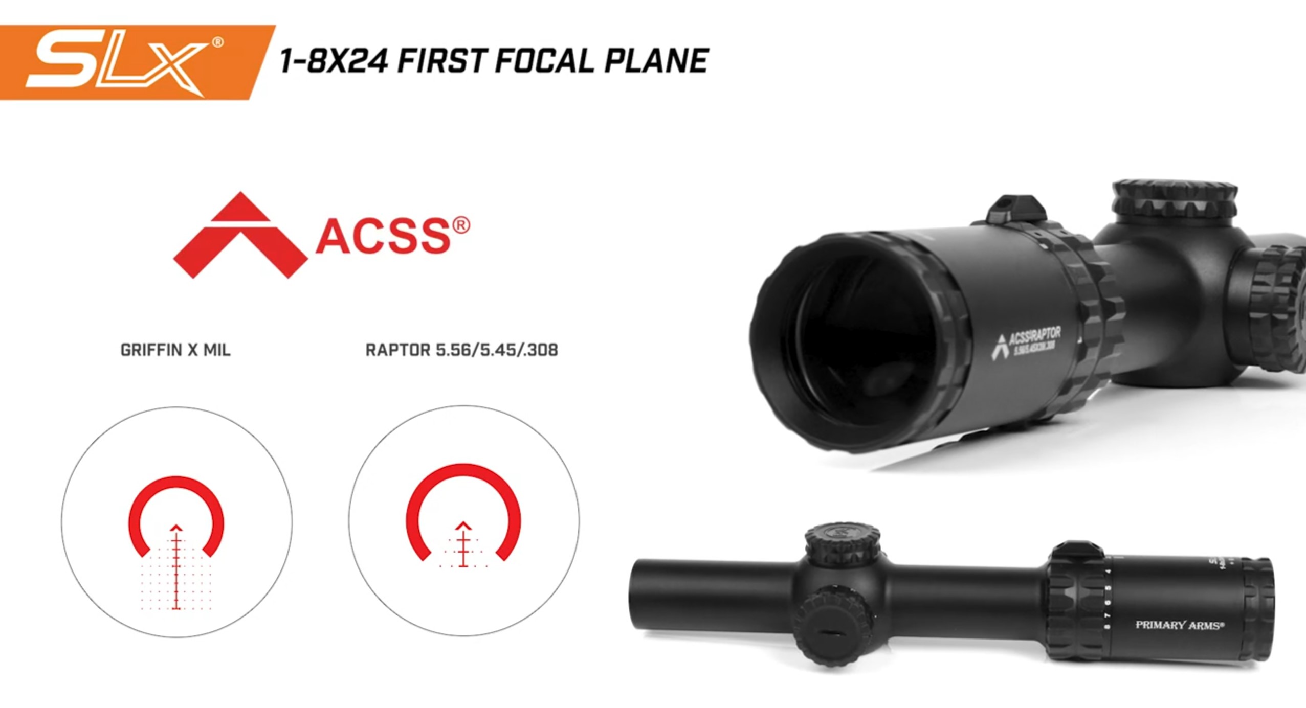 Watch Primary Arms SLX 1-8x24FFP Rifle Scope - Illuminated ACSS on ...