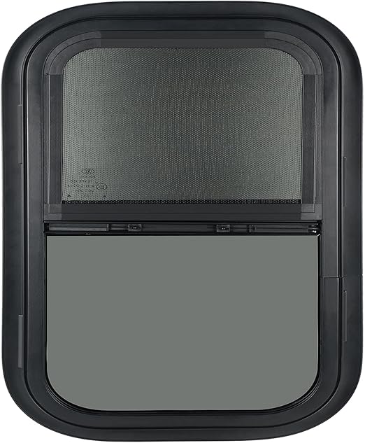 Amazon.com: OUTPRIZE Vertical RV Window, 14" W x 16" H Tinted Sliding ...