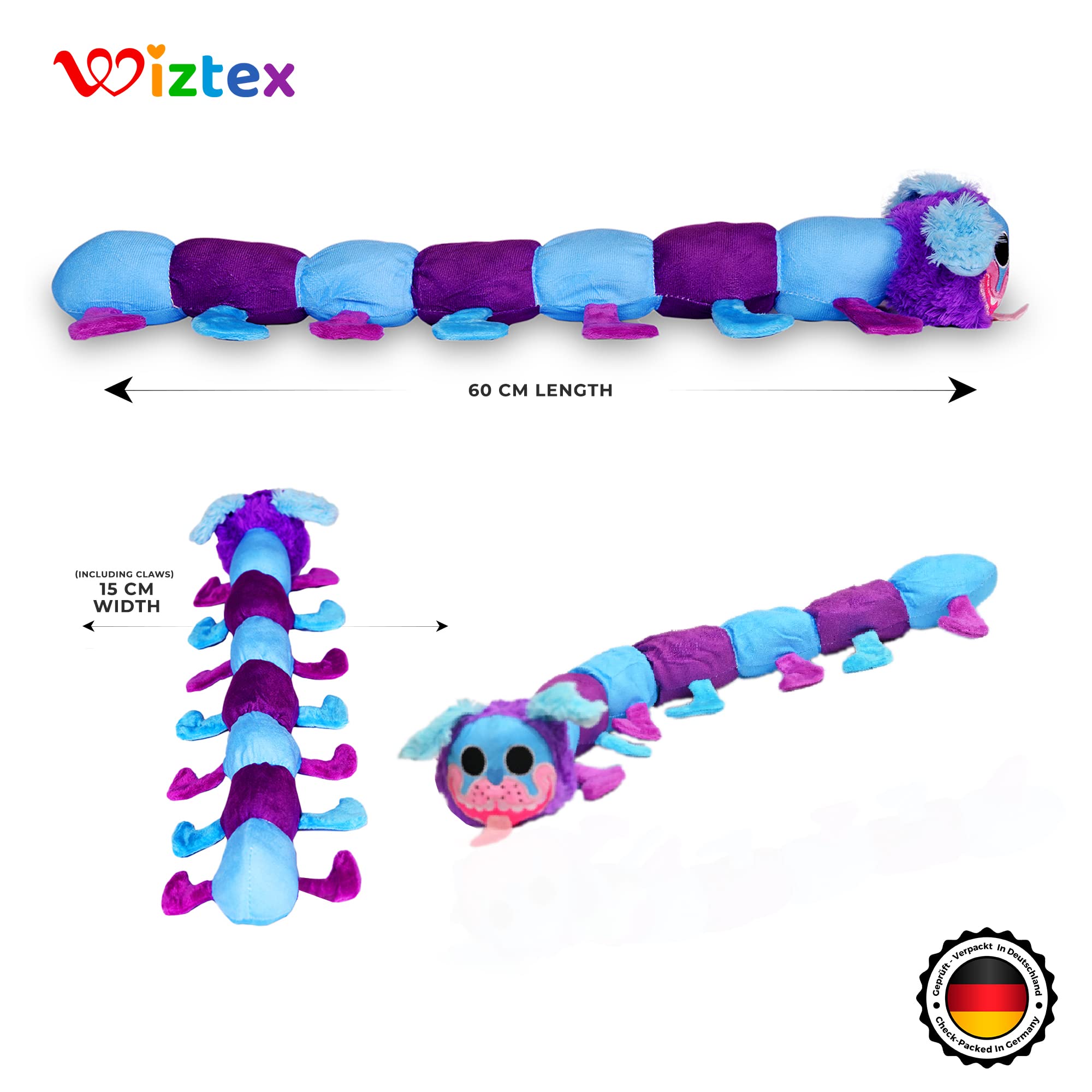 23 Inch PJ Pug A Pillar Plush, Cute Caterpillar Plush Toys,, 59% OFF