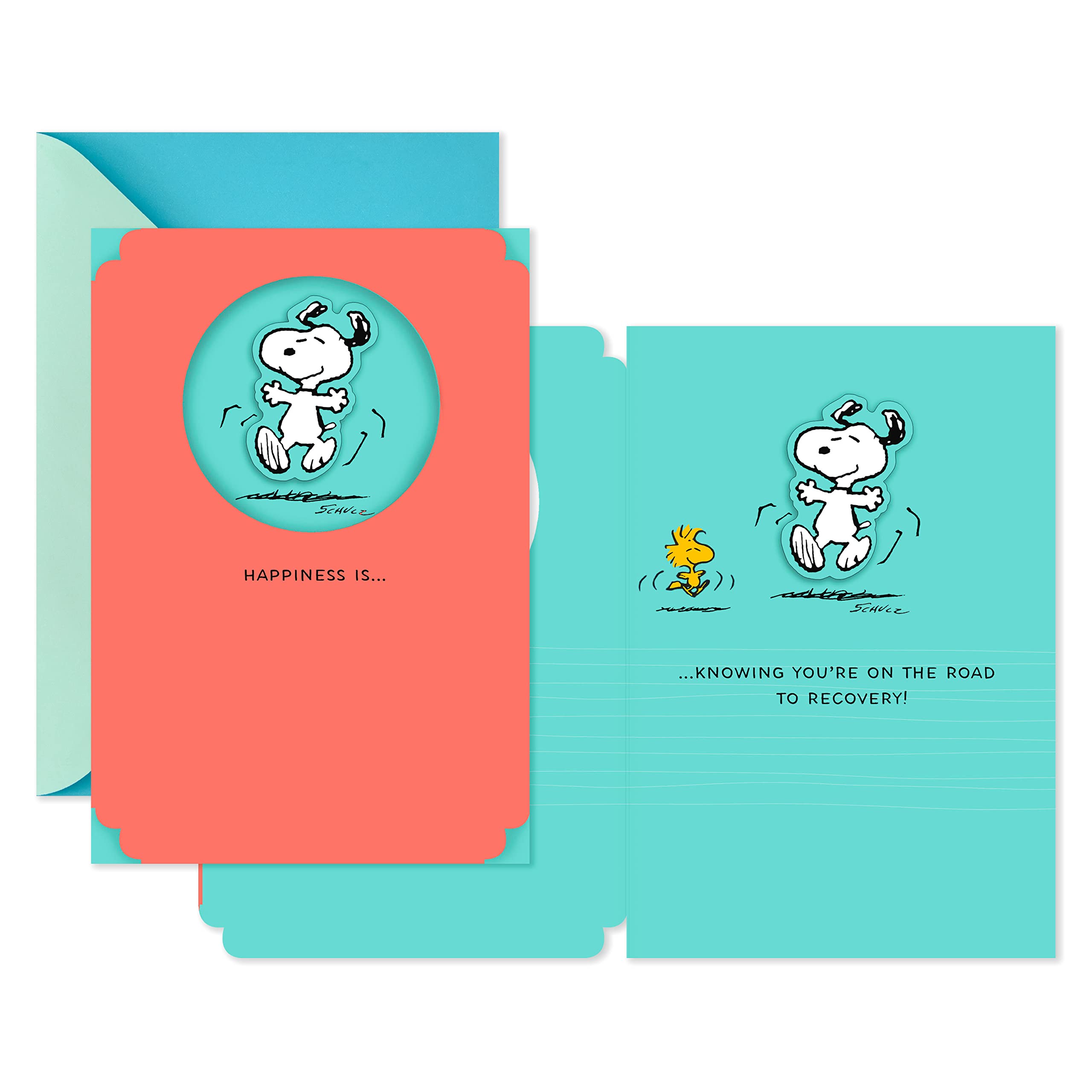 Get Well Snoopy Woodstock Peanuts Valentine's Gift: Snoopy And