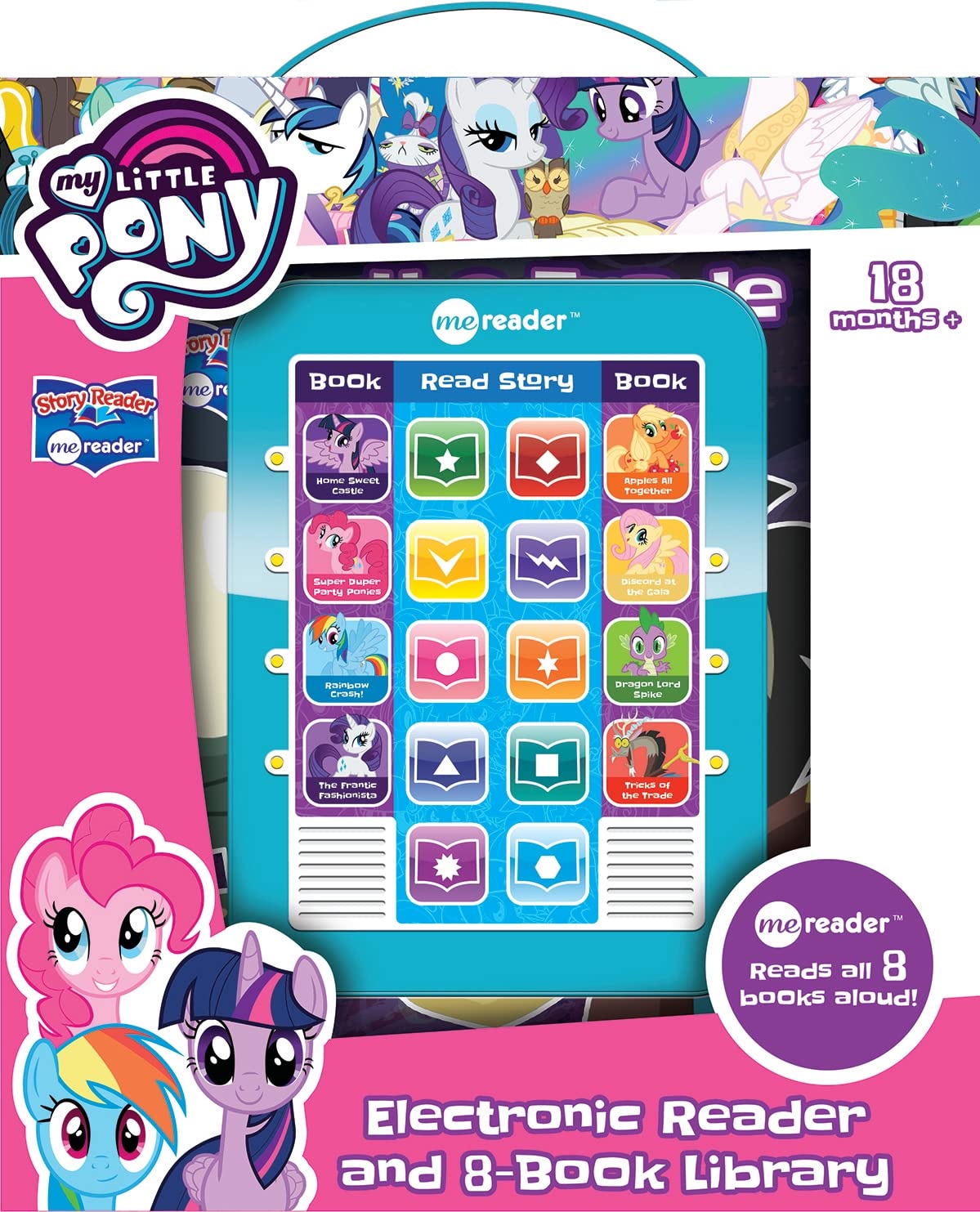 Hasbro - My Little Pony Me Reader Electronic Reader and 8 Sound Book ...