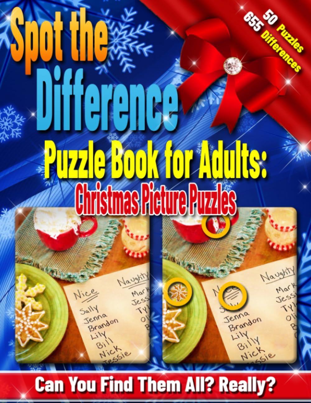 Amazon.com: Spot the Difference: Spot the Difference Puzzle Book for ...