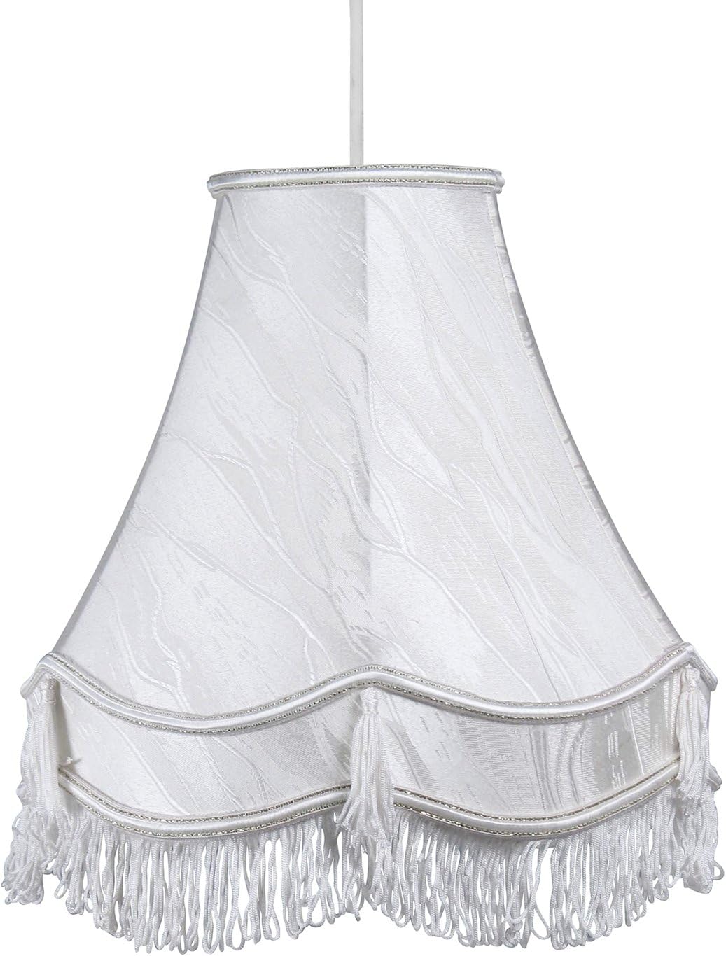 Servlite Iceberg Scallop 10" Shade Ivory : Amazon.co.uk: Lighting