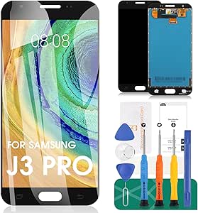 Amazon.com: SRJTEK for Samsung Galaxy J3 Emerge 2017 SM-J327AZ Screen ...