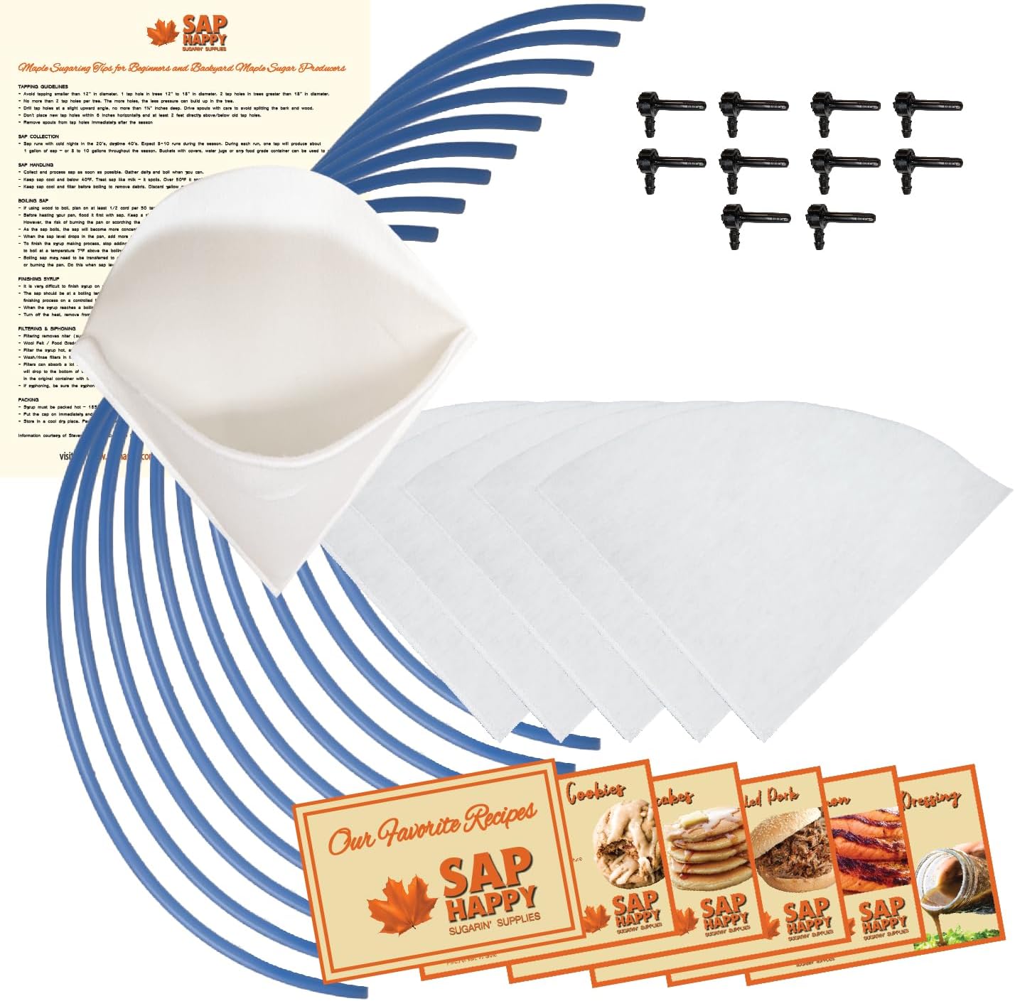 Amazon.com: Maple Syrup Tapping Kit - (10) Taps for Maple Trees, (10) 3 ...