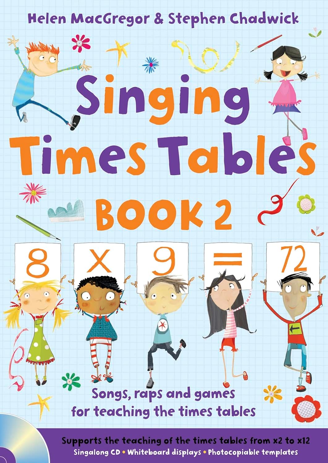 Amazon.com: Singing Times Tables Book 2: Songs, Raps and Games for ...