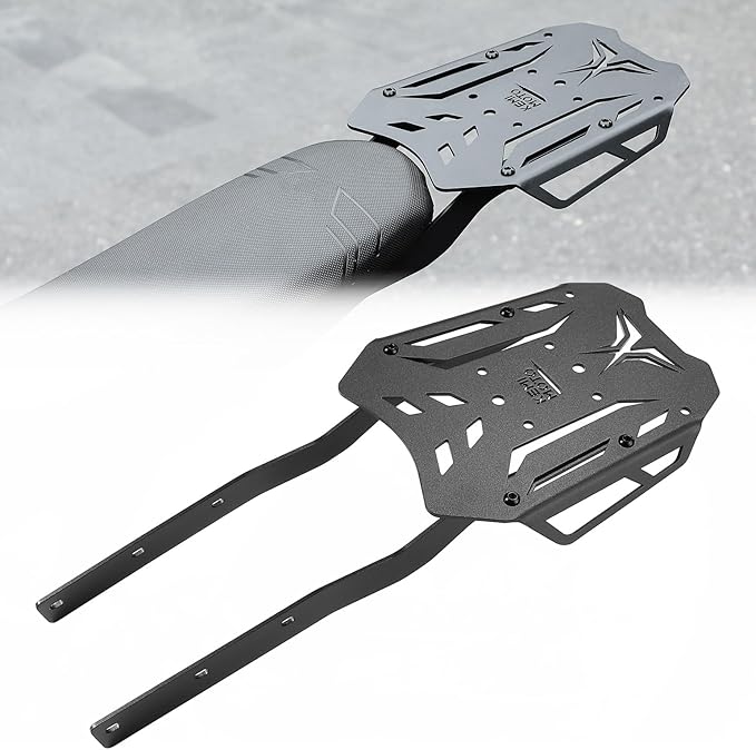 Amazon.com: KEMIMOTO Motorcycle Rear Rack Storage Carrier Upgraded ...