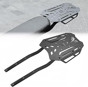 Amazon.com: KEMIMOTO Motorcycle Rear Rack Storage Carrier Upgraded ...