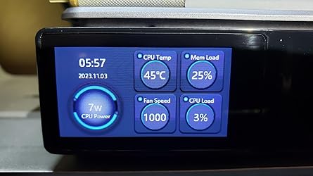 Amazon.com: ACEMAGIC S1 Mini PC with DIY LCD Screen, Alder Lake N95 (up ...