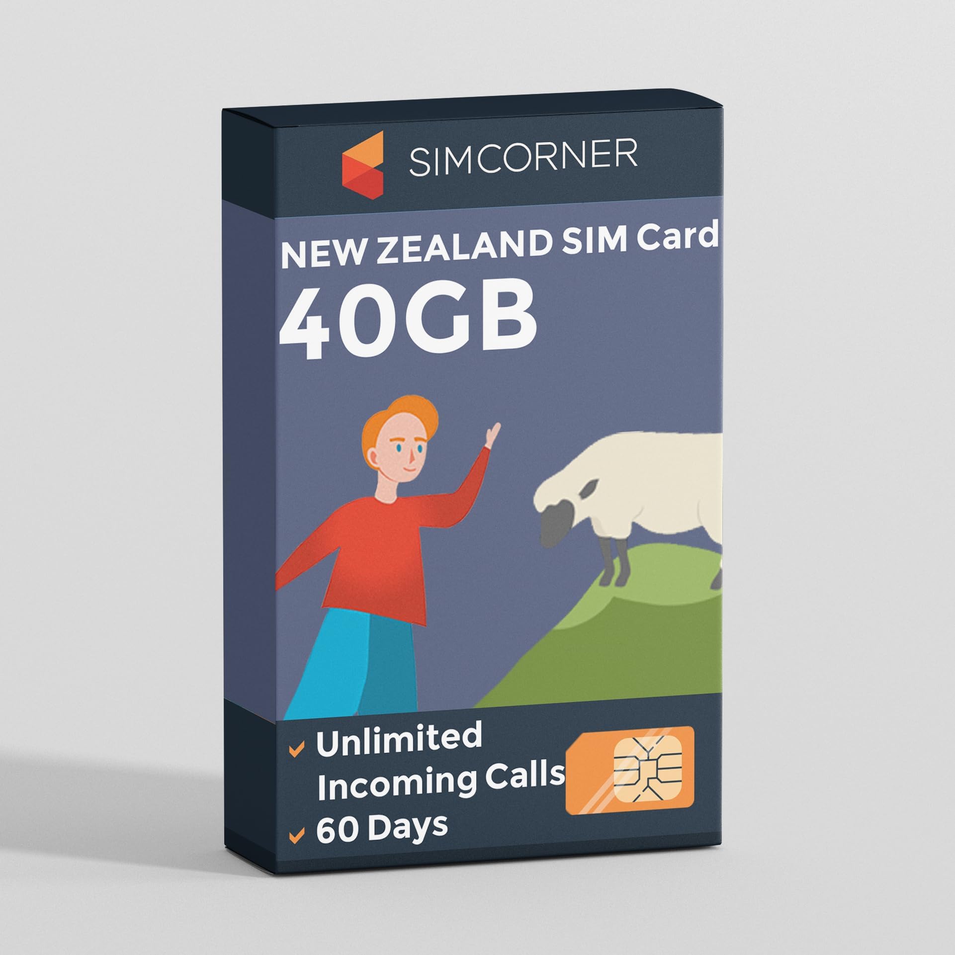 Amazon.com: New Zealand Travel Sim Card (40 GB, 60 Days) - Vodafone ...