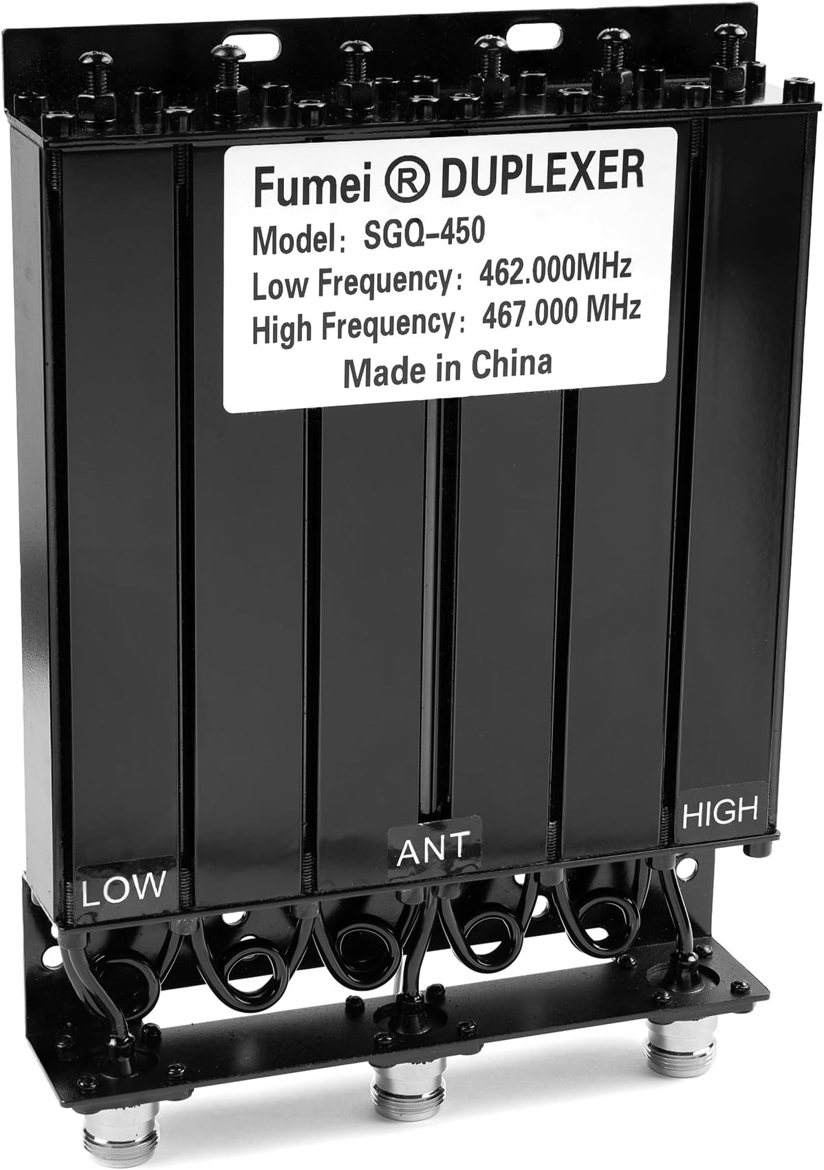 Amazon.com: Fumei 2 Way UHF 400-470MHz Antenna Power Splitter 50W Two ...