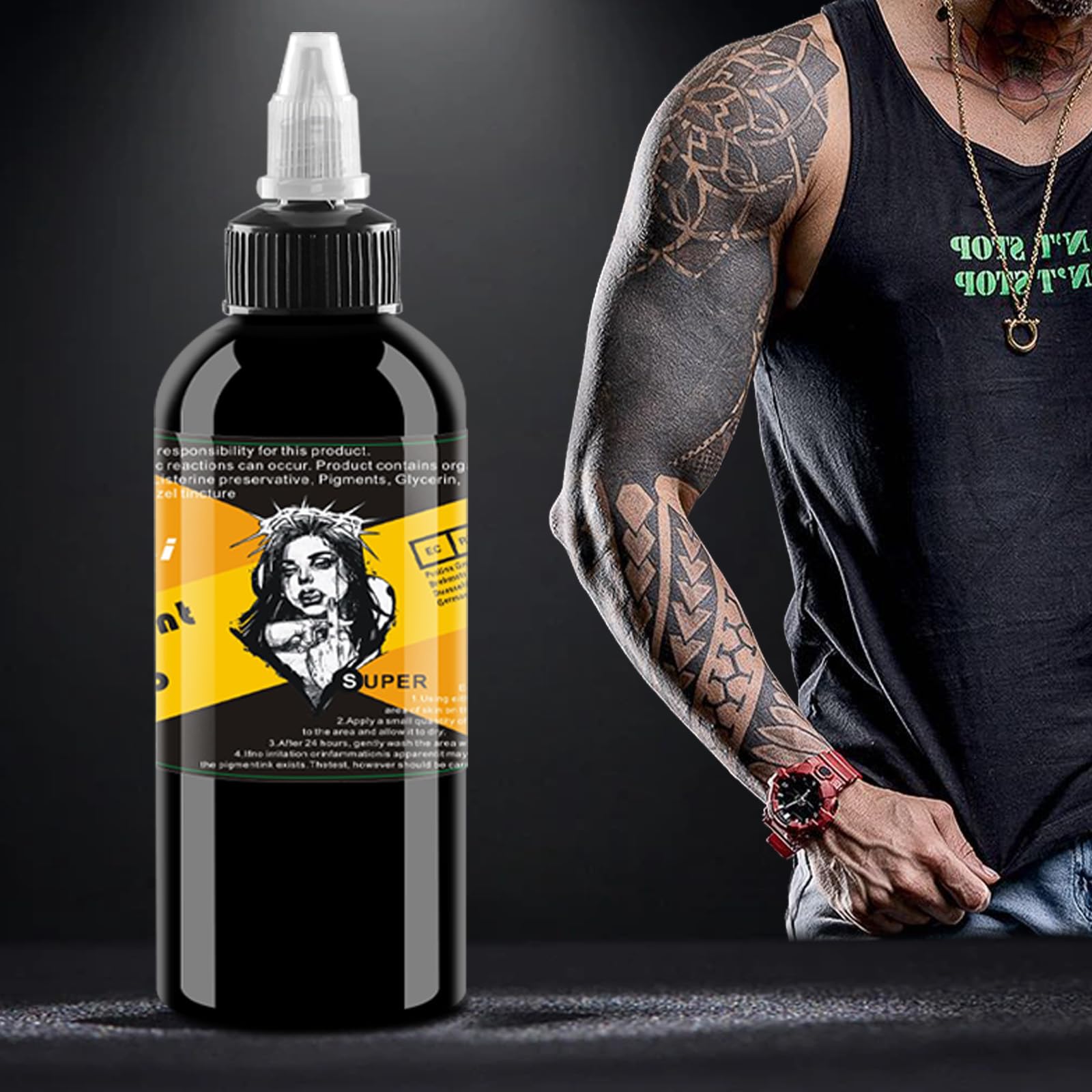 Tinta Profesional Tattoos Professional Tattoo Ink 7 PACK Primary Color