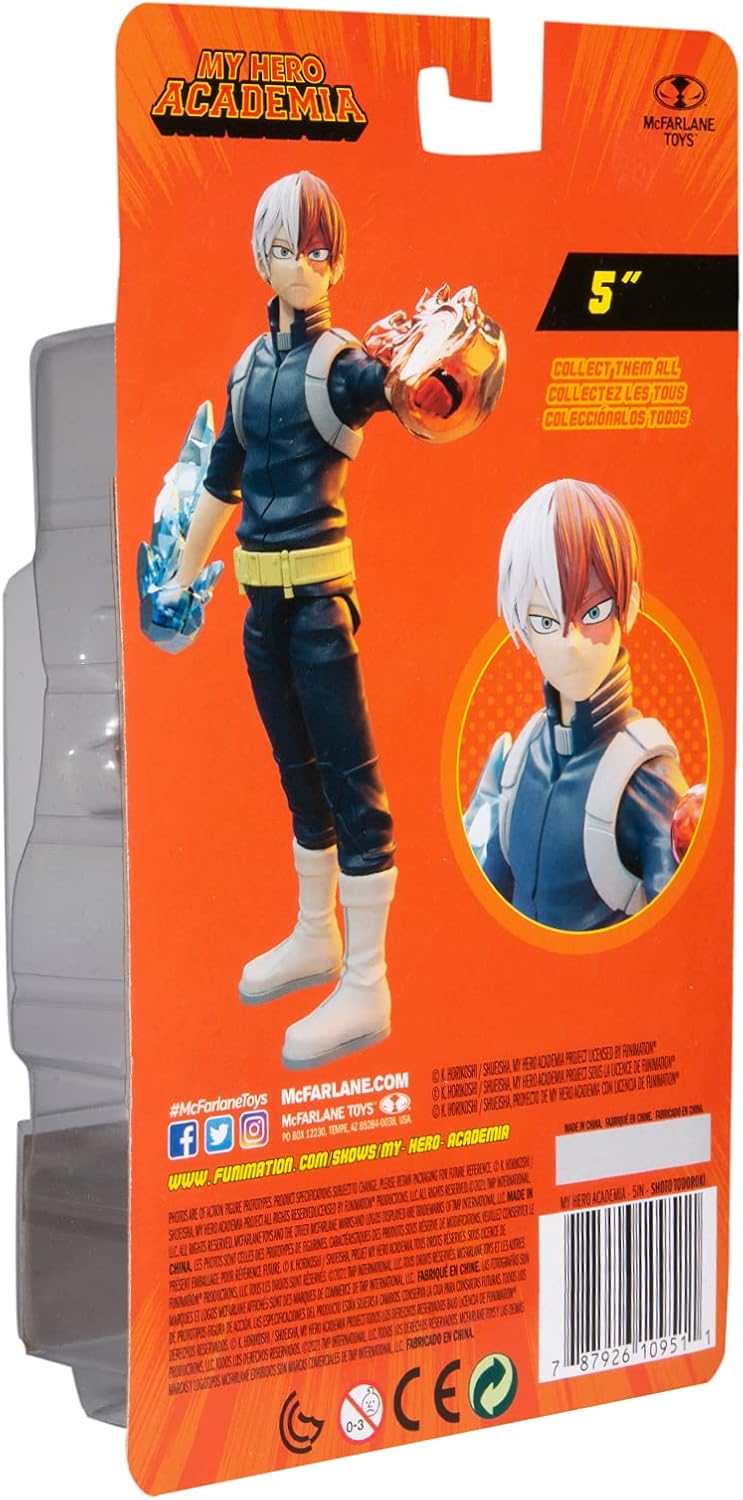 McFarlane – My Hero Academia – Figuras de 5 pulgadas Wave 2 – Shoto ...